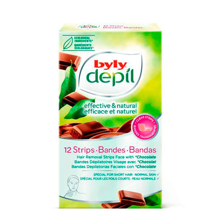 Byly DEPIL EFFECTIVE & NATURAL BANDAS FACIALES | Precio, Comprar
