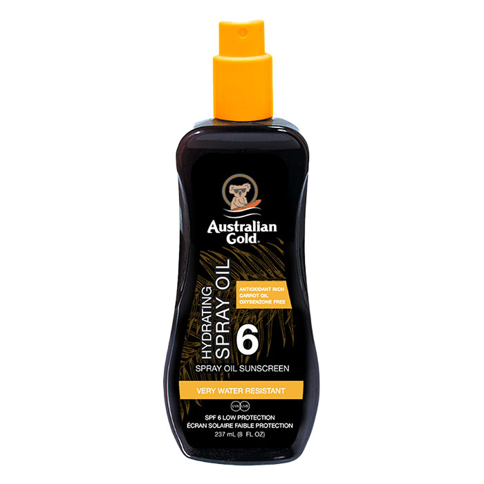 Australian Gold Spray Oil Sunscreen SPF6 // Precio, Comprar
