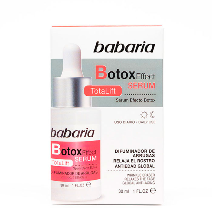 Babaria Serum Botox Effect | Precio, Comprar