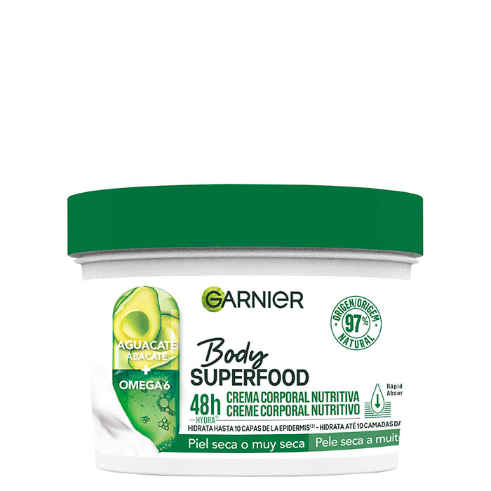 Garnier Body Superfood Crema Corporal Nutritiva | Precio, Comprar