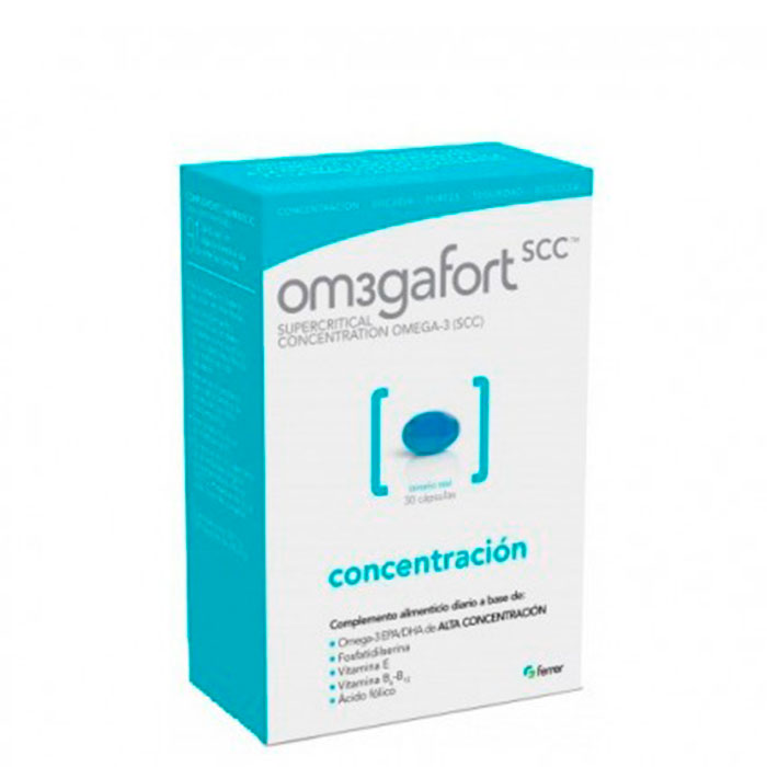 Omegafort Concentración Cápsulas | Precio, Comprar