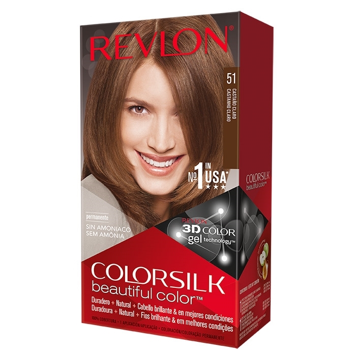 Revlon COLORSILK Beautiful Color Nº 51 Castaño Claro // Precio, Comprar