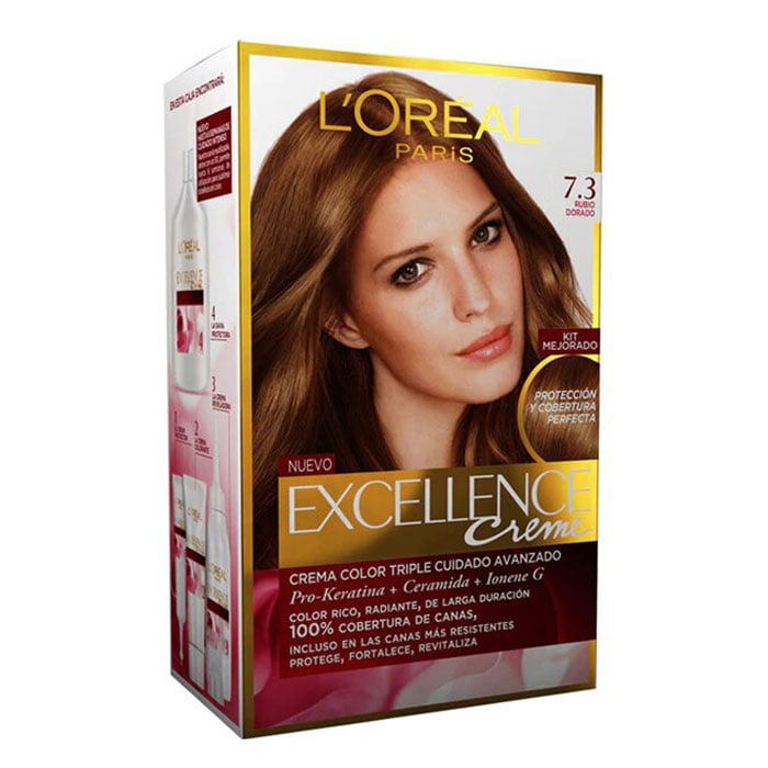 L'Oréal Excellence Creme Nº 7.3 Rubio Dorado // Precio, Comprar
